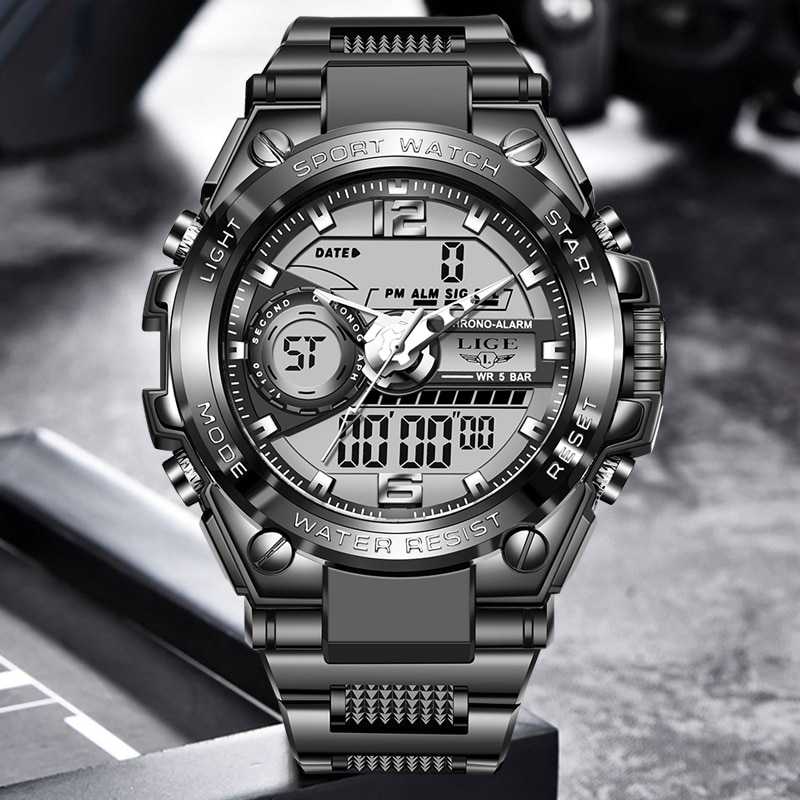 Dual Display Digital Watch | HIANN FASHION